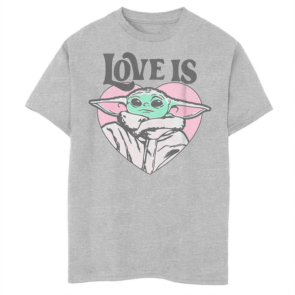 Boys 6-20 Star Wars The Mandalorian Heart Of Grogu aka Baby Yoda Love ...