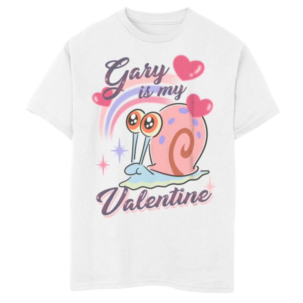 Boys 8-20 Nickelodeon SpongeBob SquarePants Gary Is My Valentine ...