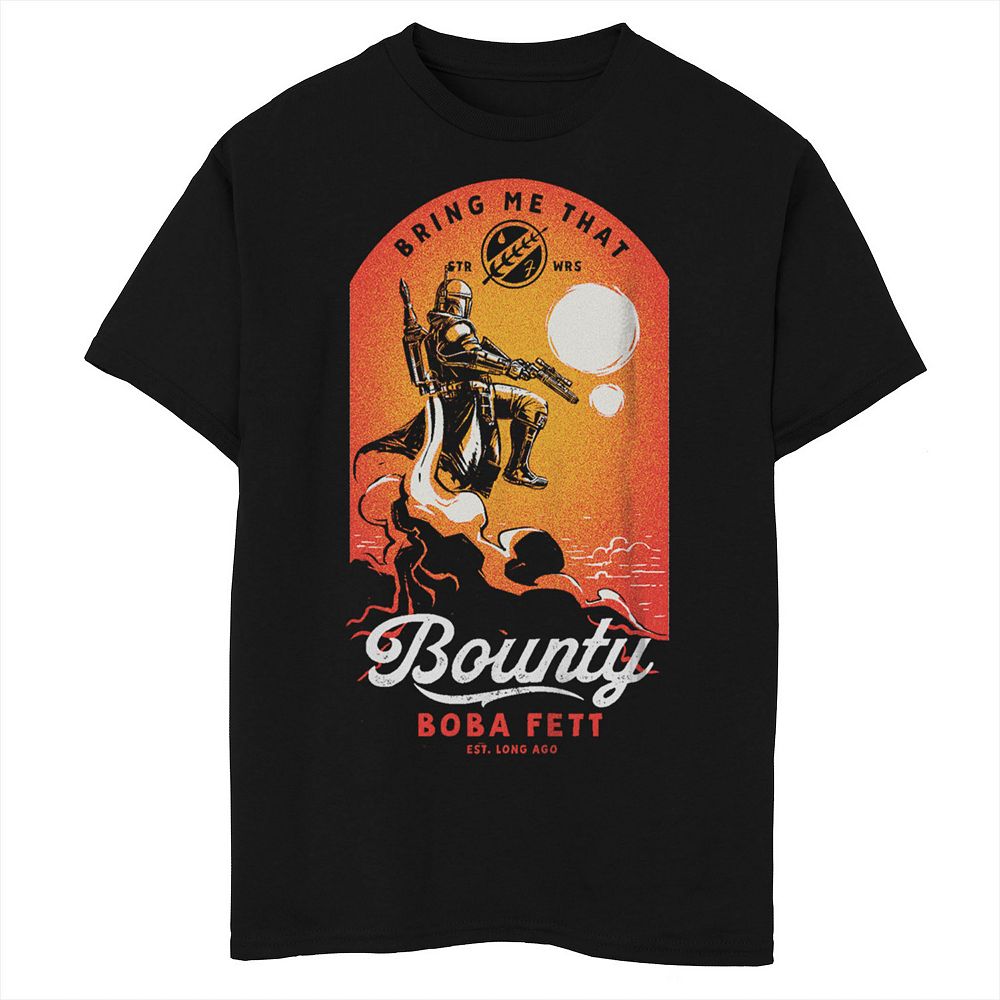 Boys 8-20 Star Wars The Book Of Boba Fett Bring Me That Bounty Sunset ...