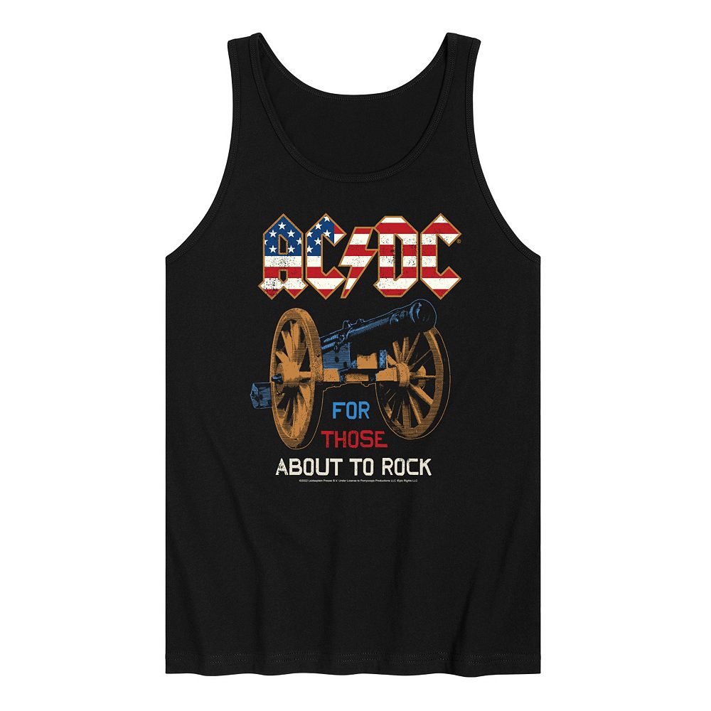 Men's ACDC About To Rock Tank Top
