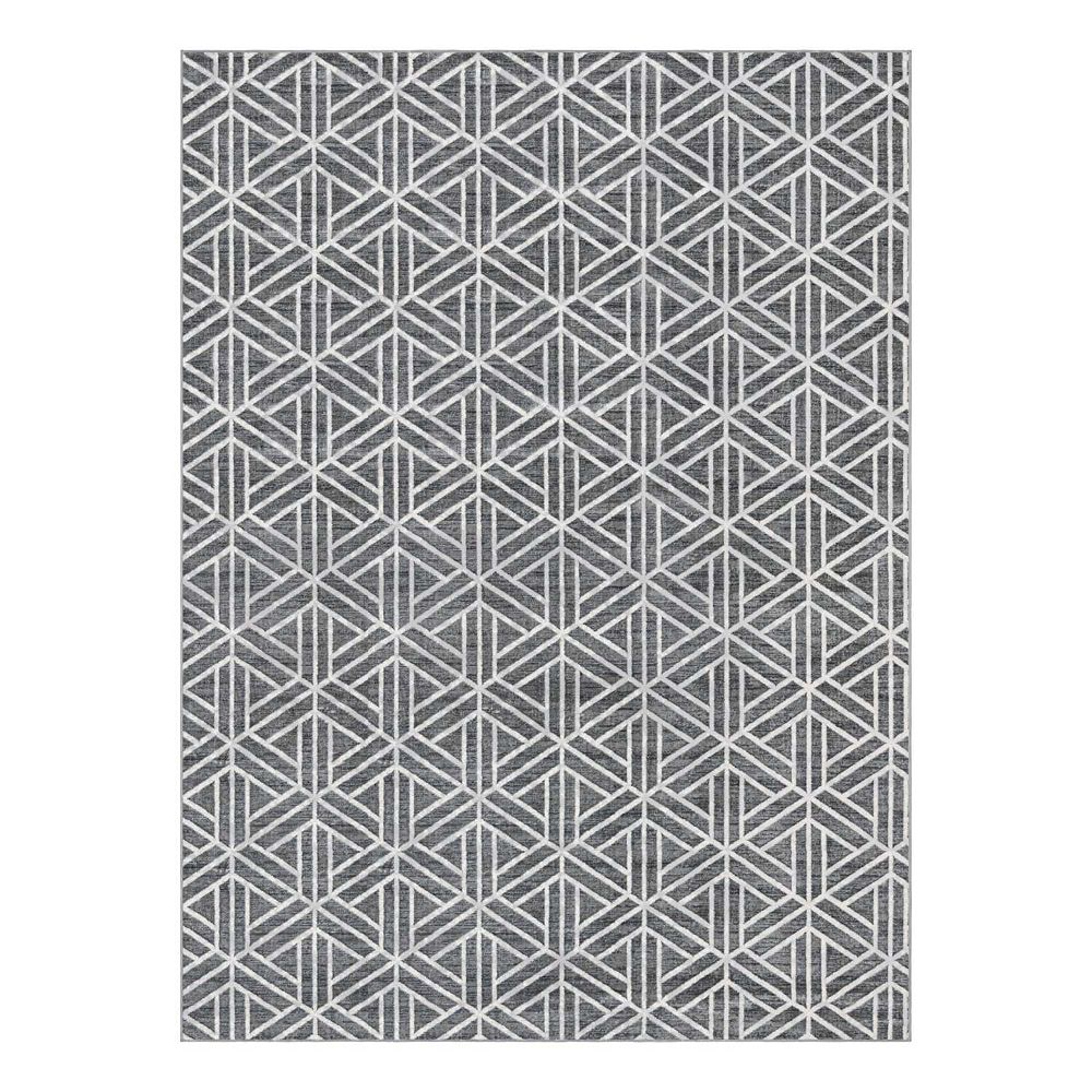 Unique Loom Motif Matrix Trellis Rug