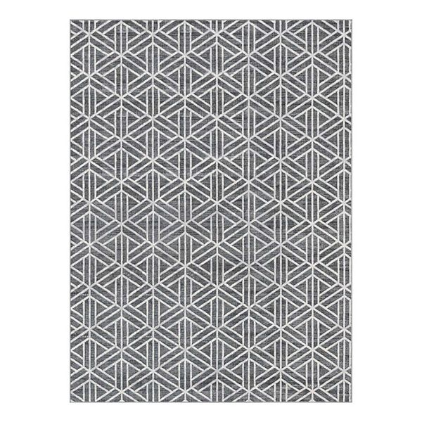 Unique Loom Motif Matrix Trellis Rug