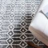 Unique Loom Diamonds Matrix Trellis Rug
