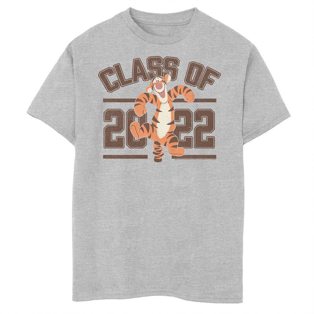 Disney's Winnie The Pooh Tigger Boys 8-20 Class Of 2022 Graphic Tee