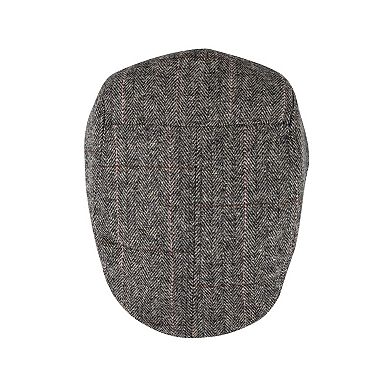 Men's Dockers® Plaid Herringbone Flat Top Ivy Cap