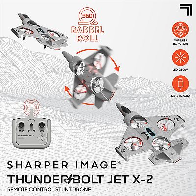 Sharper image thunderbolt stunt drone store