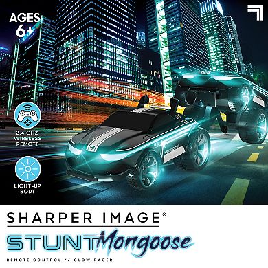 Sharper Image Stunt Mongoose LED Toy RC Car
