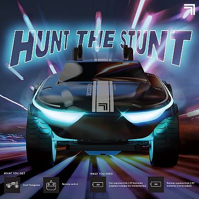 Sharper Image Stunt Mongoose LED Toy RC Car