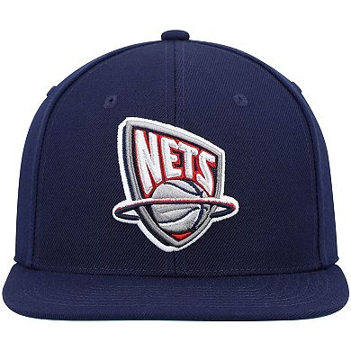 Men's Mitchell & Ness Navy New Jersey Nets Hardwood Classics Team ...
