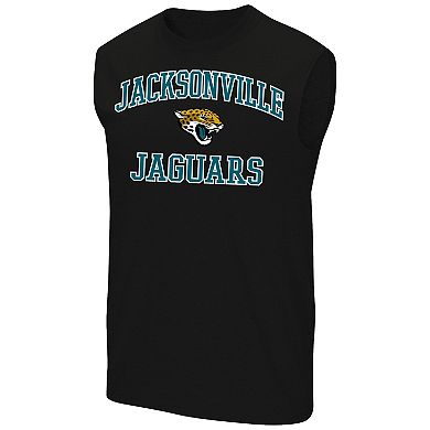 Men's Teal Jacksonville Jaguars Big & Tall Muscle Tank Top