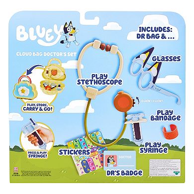 Disney's Bluey Cloud Bag Doctor's Set