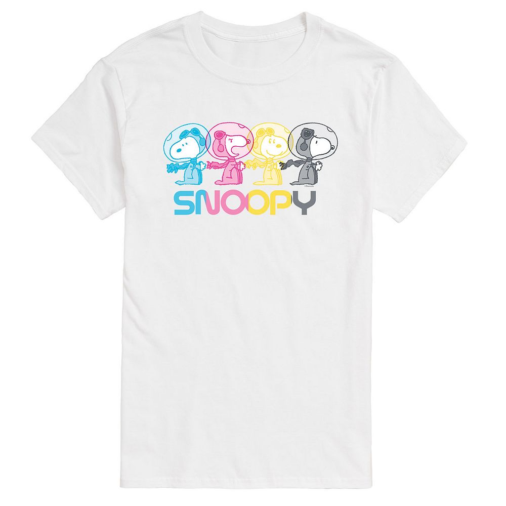 Men's Peanuts Snoopy Astronaut Tee