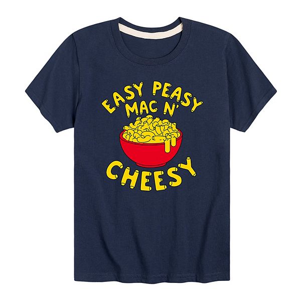 Boys 8-20 Easy Peasy Mac N Cheesy Graphic Tee