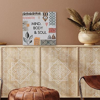 Mind Body & Soul Table Decor