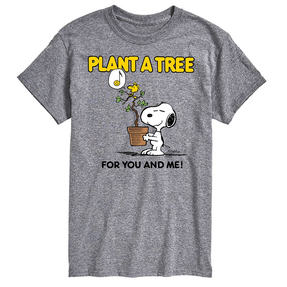Men's Peanuts Plant A Tree Tee