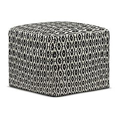 Black Poufs Ottomans Poufs Furniture Kohl s