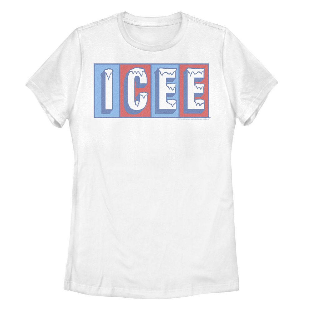Juniors' ICEE Retro Logo Tee