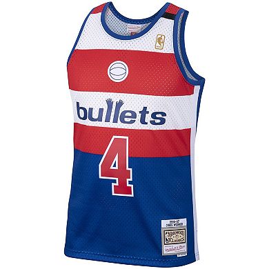 Men's Mitchell & Ness Chris Webber Royal Washington Bullets 2001/02 ...
