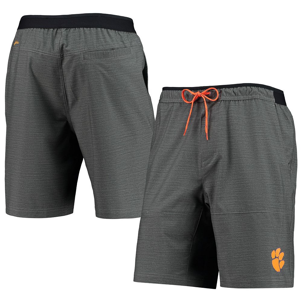 Men's Columbia Heathered Gray Clemson Tigers Twisted Creek Omni-Shield ...