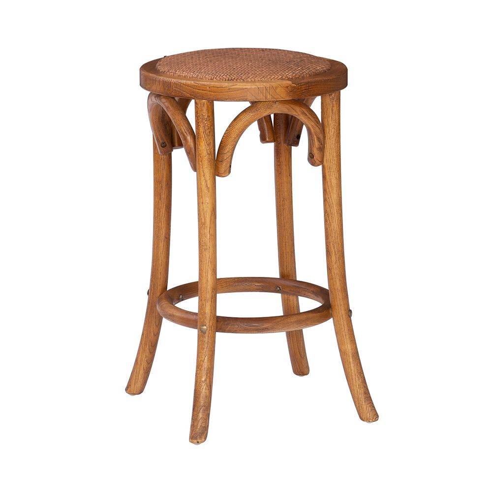 Linon Rae Backless Counter Stool