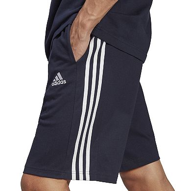 Men's adidas Essentials Jersey 3-Stripes Shorts