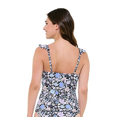 Women's Freshwater Ruffled Strap Tankini Top