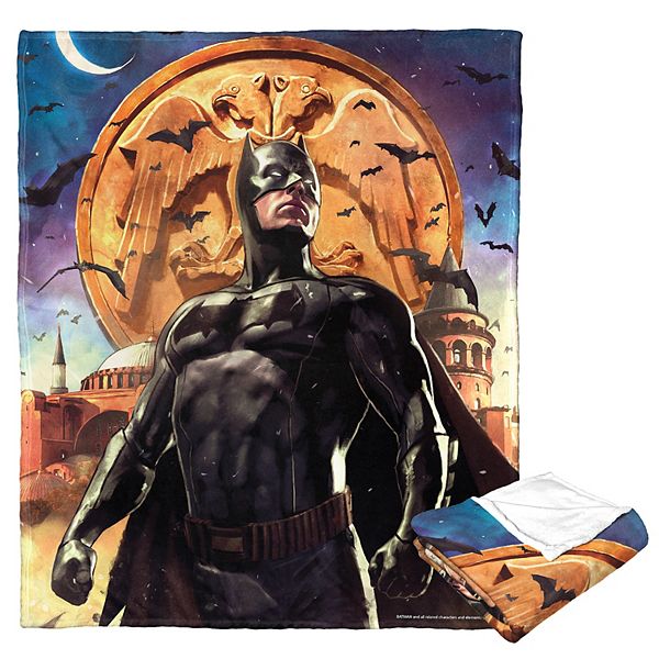 Batman Castle Guardian Silk Touch Throw Blanket