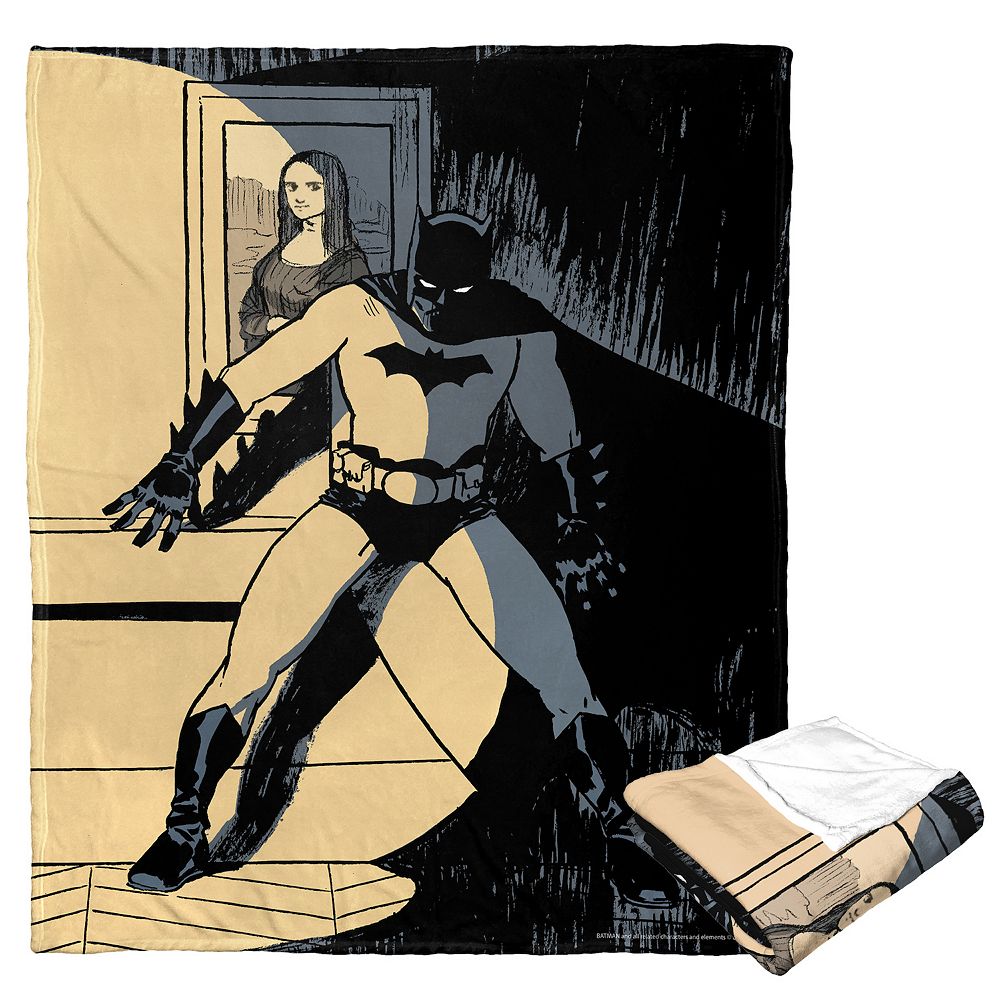 Batman Spotlight Silk Touch Throw Blanket