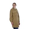 Women's Sebby Collection Reversible Teddy Sherpa Shacket