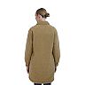 Women's Sebby Collection Reversible Teddy Sherpa Shacket