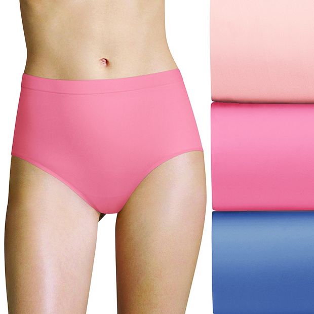 Women s Bali Easylite 3 pack Seamless Brief Panty Set DFESB3