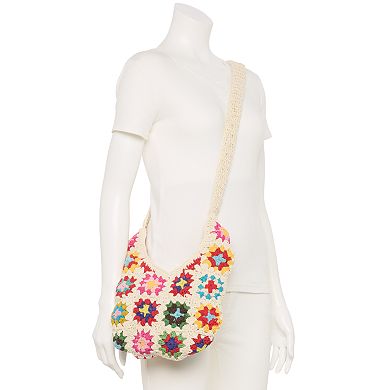 SO® Crochet Shopper Bag