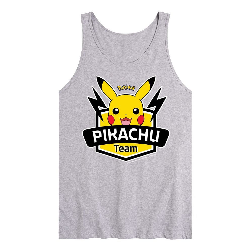 Men's Pokemon Team Pikachu Tank Top
