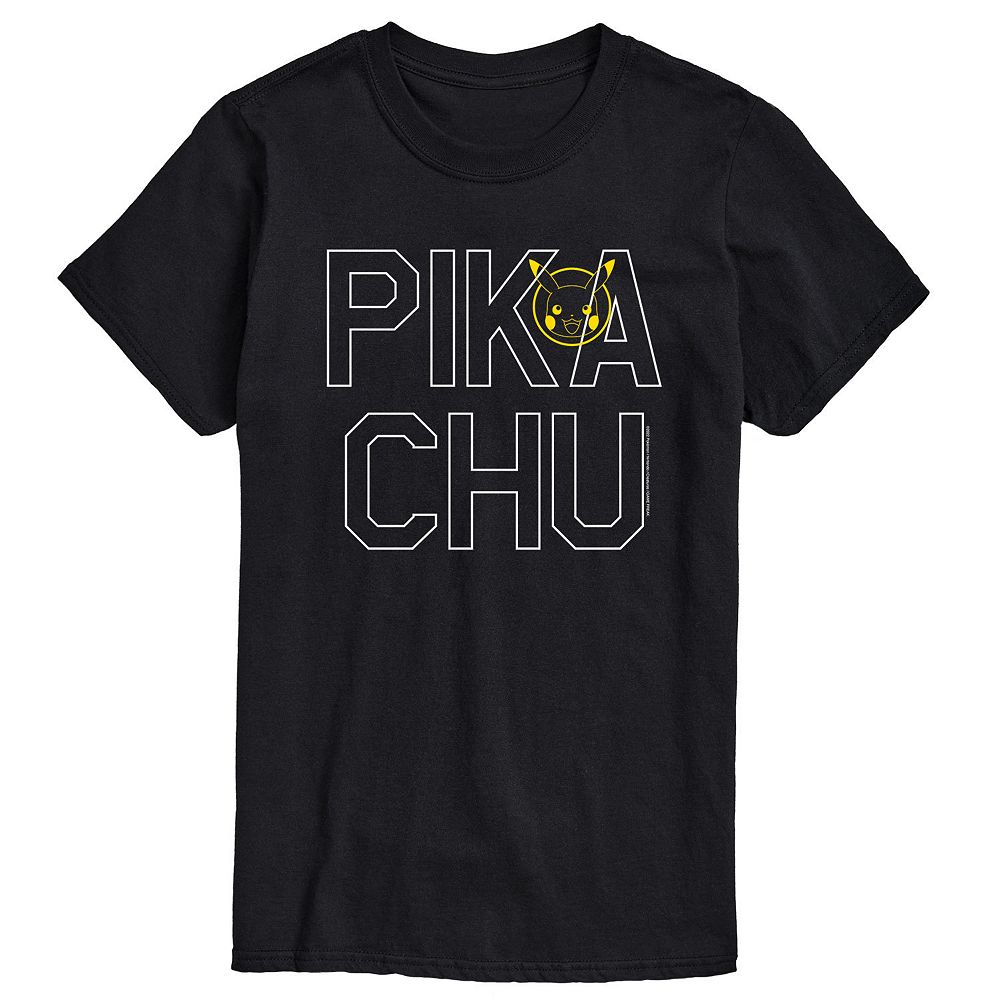 Men's Pokemon Pika Blocks Tee