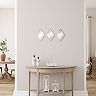 Scott Living Gold Diamond Mirrors 3-pack Set