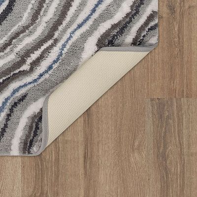 Mohawk Bathroom Carpet Bamboo Border Cream Bathroom Rug Hug Rug