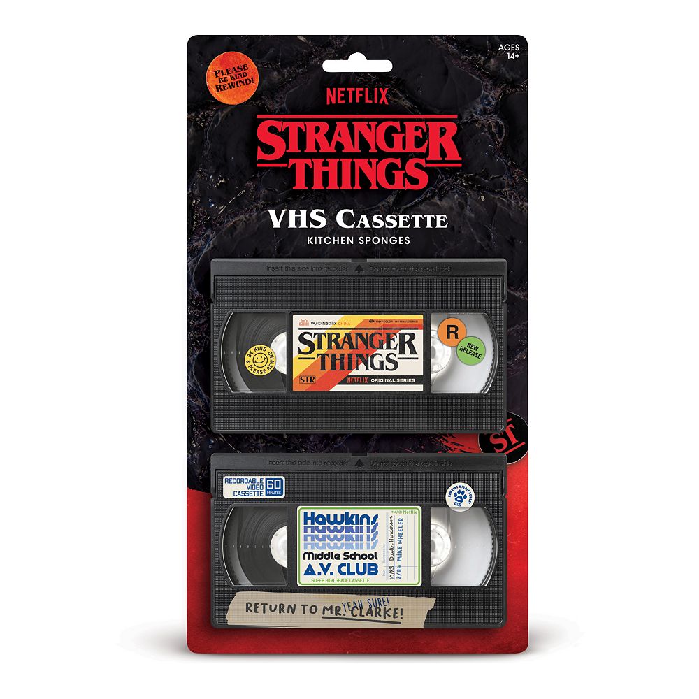 Fred Stranger Things - Sponges-VHS