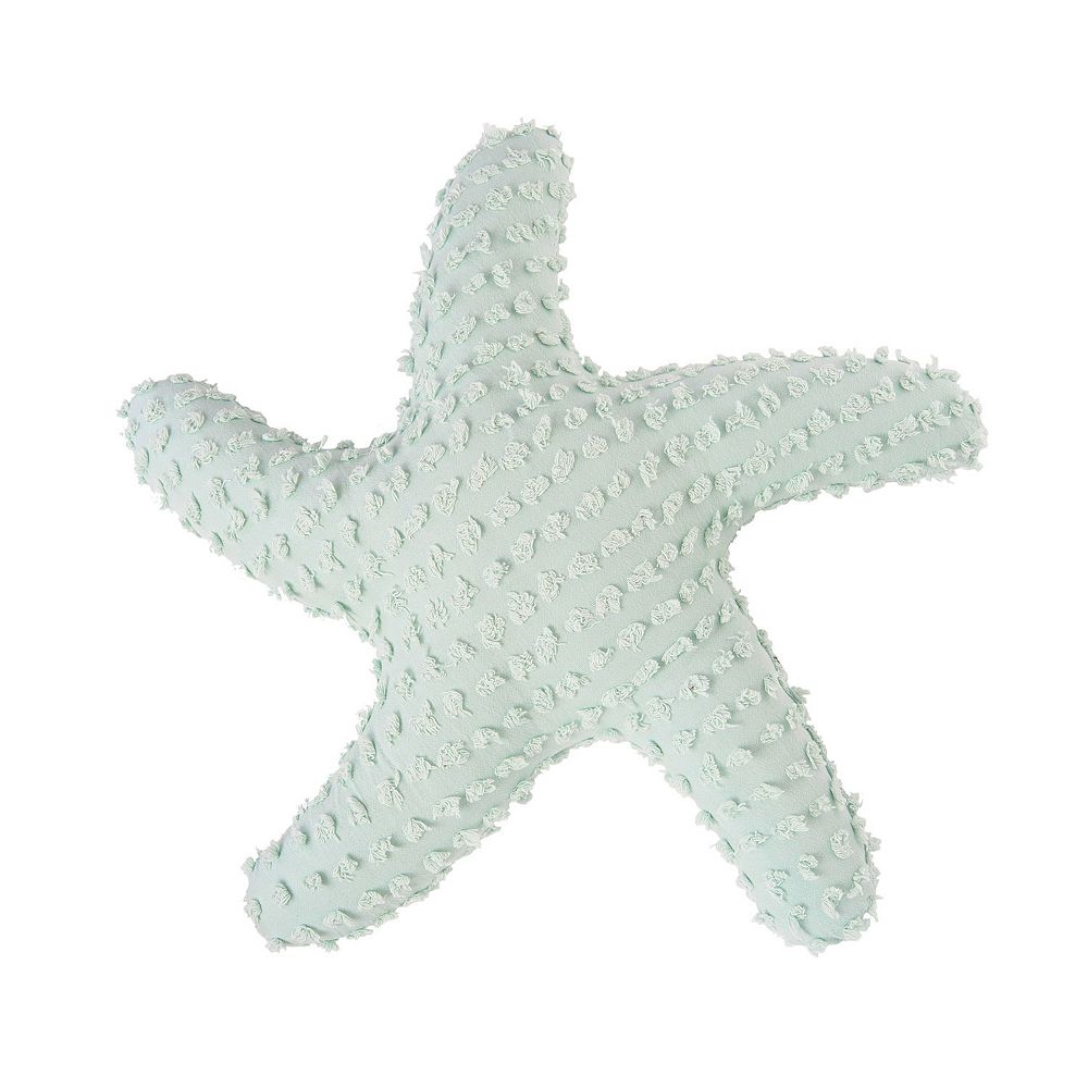 C&F Home Sea Glass Starfish Shaped Throw Pillow