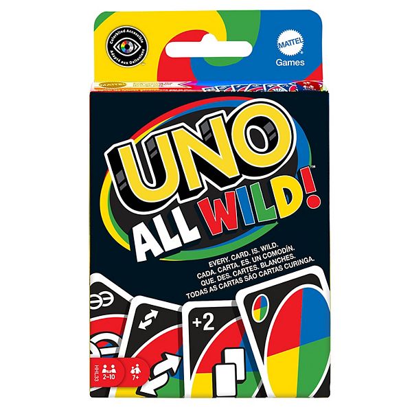 Mattel UNO All Wild Card Game
