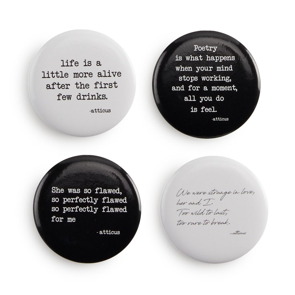 Atticus Pin Set Volume 1