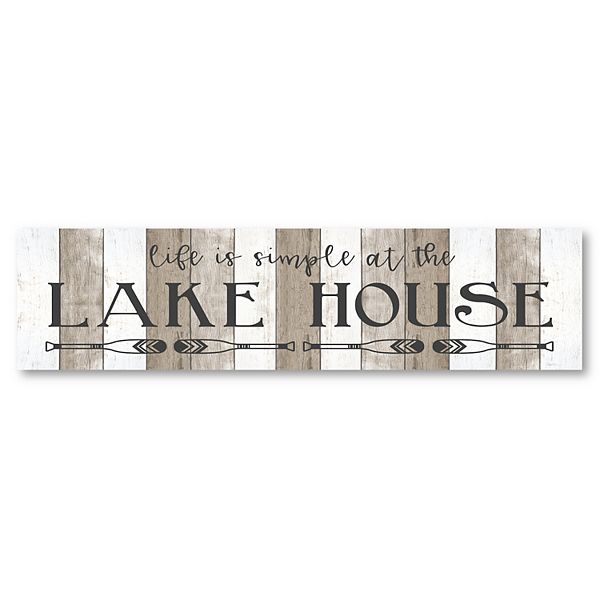 COURTSIDE MARKET Lake House Board Panel