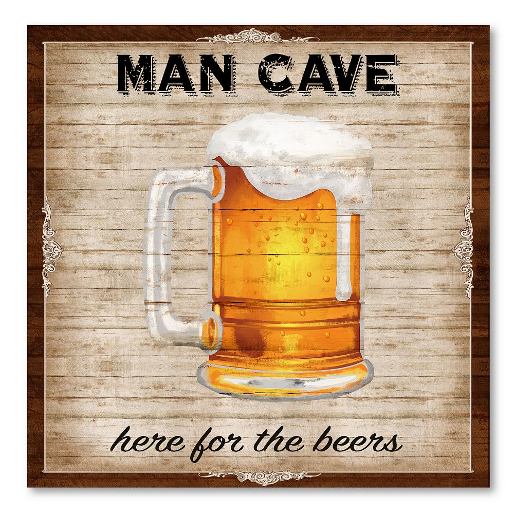 COURTSIDE MARKET Man Cave Board Sign
