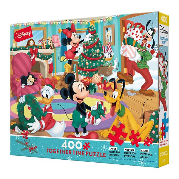 Together Time Puzzle Mickey & Friends Holiday Fun Puzzle