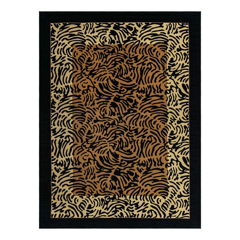 Unique Loom Big Cat Wildlife Rug