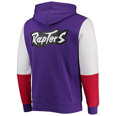 Men's Mitchell & Ness Purple Toronto Raptors Hardwood Classics Fusion 2 ...