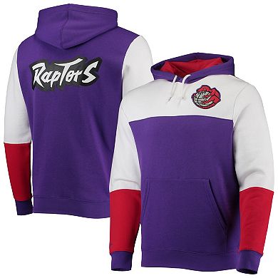 Men's Mitchell & Ness Purple Toronto Raptors Hardwood Classics Fusion 2 ...