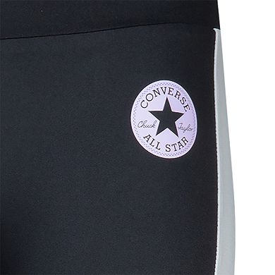 Girls 7-16 Converse High Rise Blocked Dri-FIT Leggings