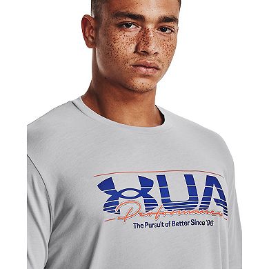 Men's Under Armour Vintage Branded Script Tee