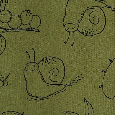 Baby Boy Carter's 1-Piece Green Bug Print Romper