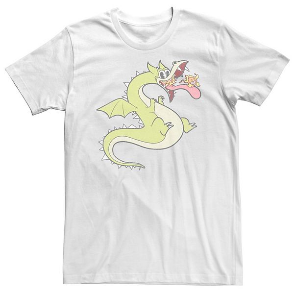 Big & Tall Cuphead Grim Matchstick & Living Fireball Tee